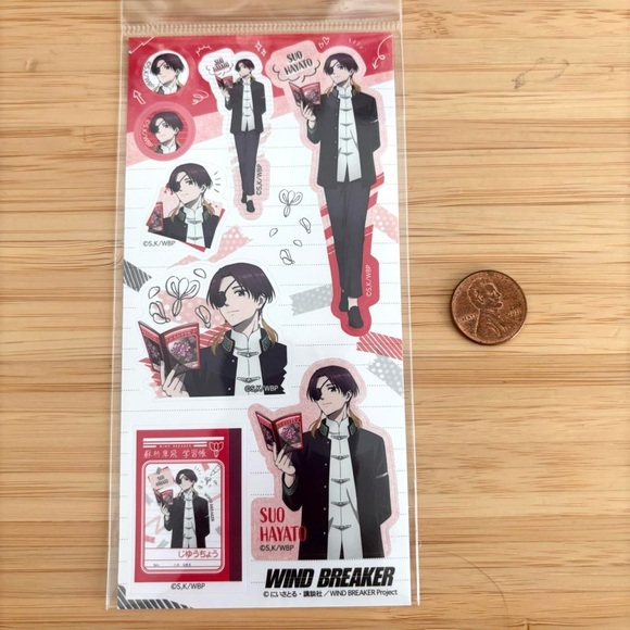 Design | Rare Wind Breaker Sticker Sheet Suo | Poshmark